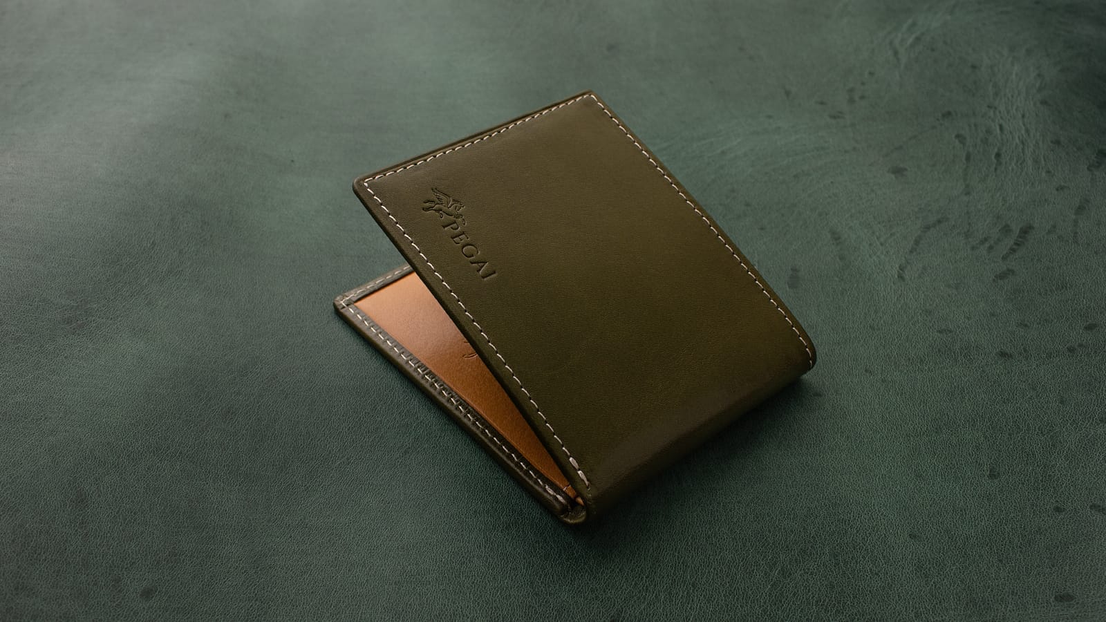Full and Top Grain Artisan Leather Wallets - PEGAI